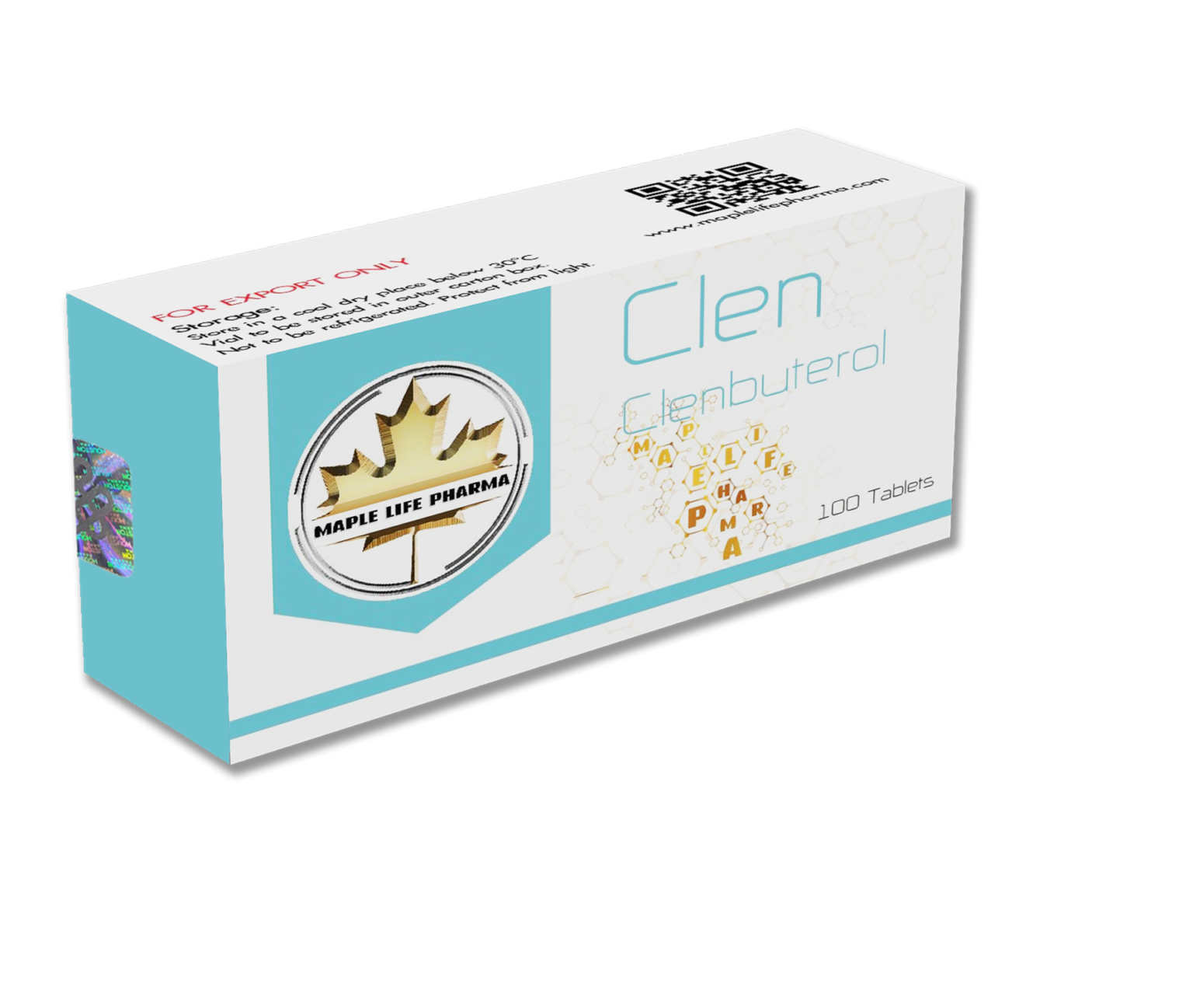 【メイプルライフ】Clen（クレンブテロール）40mcg 100錠 | ファインプラス